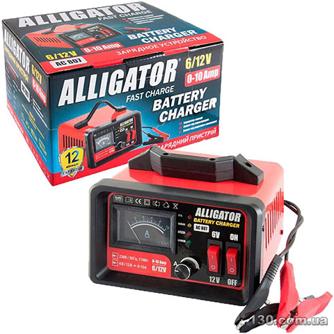 Alligator AC807 — automatic Battery Charger