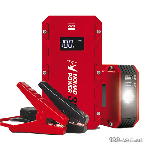 GYS BOOSTER LITHIUM NOMAD POWER 300 — portable Jump Starter